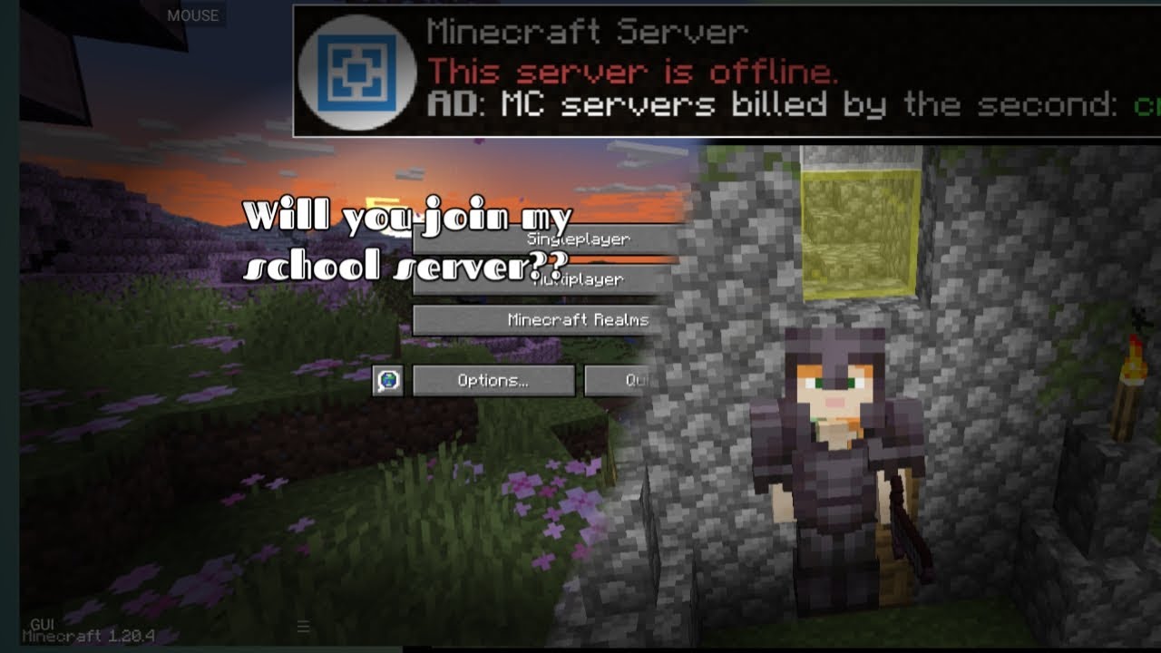 Will you join my school server?? - YouTube