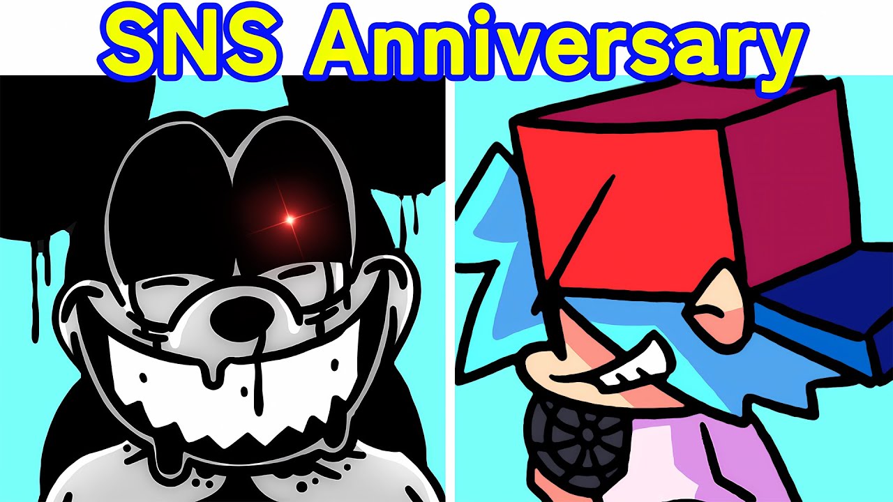 Friday Night Funkin' VS Mickey Mouse ALL Phases (1-4) | MISFORTUNE: SNS ...