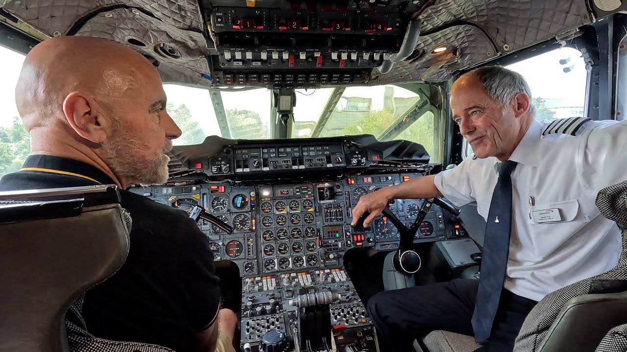 Chris and Brooklands Concorde Delta Golf 17th August 1974 & 2024 - YouTube