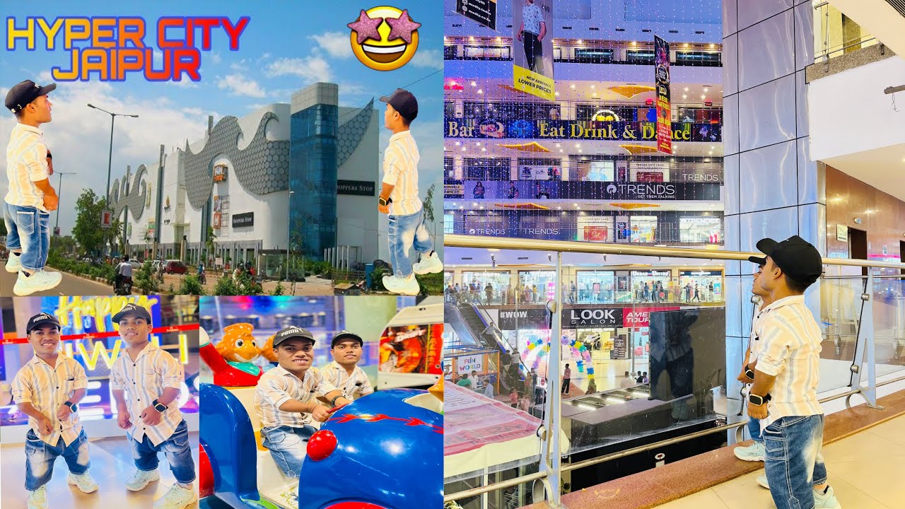 Hyper City Jaipur me😍 Maza Aagya ️ - YouTube