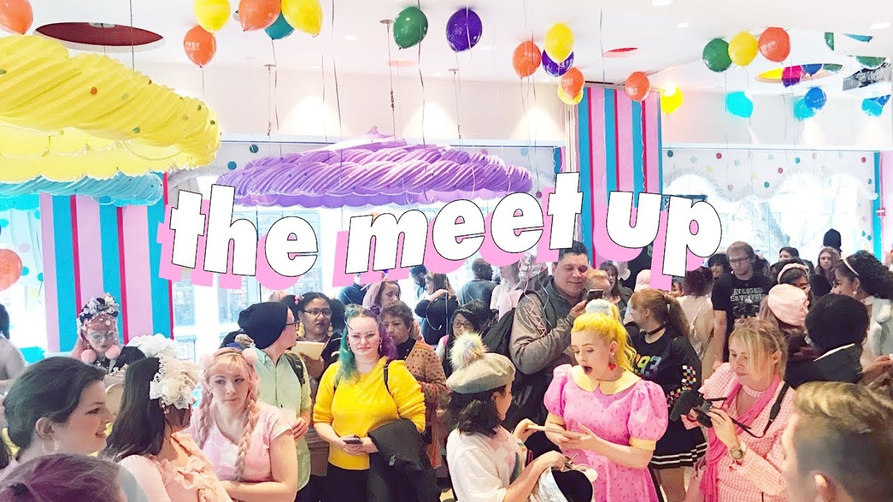 MY FIRST MEET UP 🎉💖 Confetti Party in New York City - YouTube