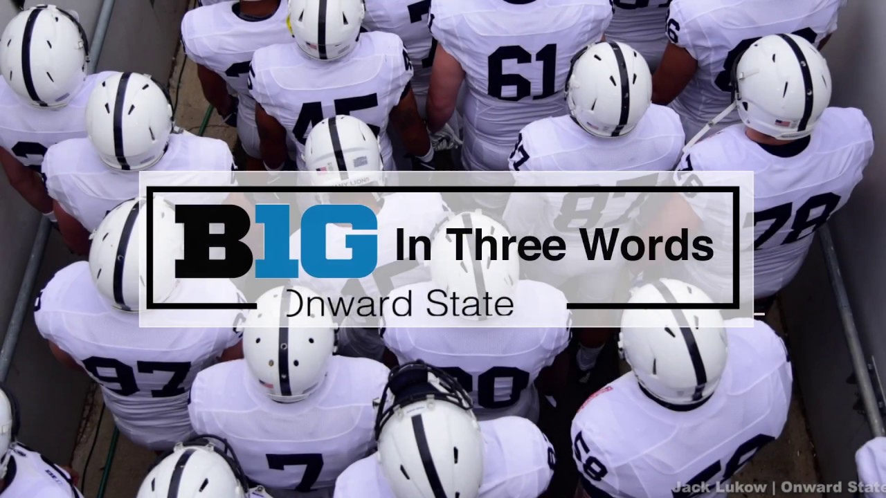 Big Ten In Three Words - YouTube