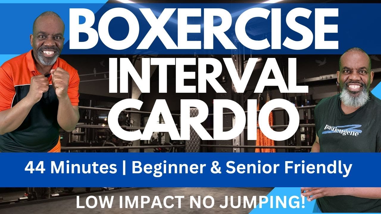 Beginners & Senior Friendly Boxercise Interval Low Impact Cardio ...