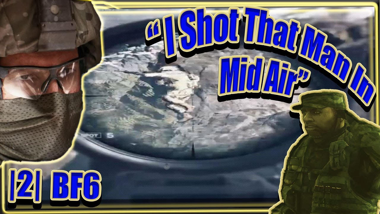 "I Shot Him In Mid Air"🏹🧲 Fist Time using sniper in BF6 | 2 | - YouTube