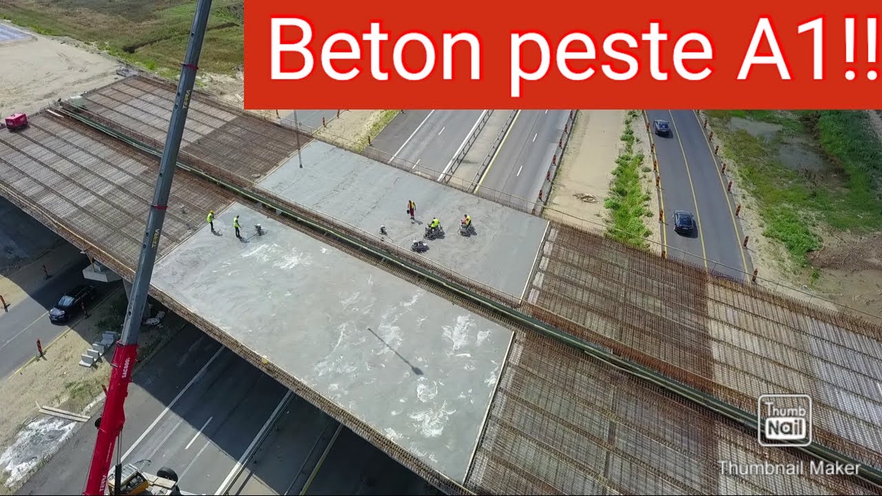 [26 IUL 2024] BETON PESTE A1!! Nod rutier A0-A1. aktor. - YouTube