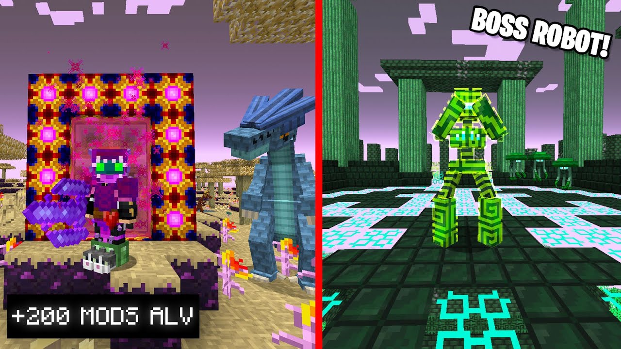 MINECRAFT pero con TODOS los MODS que EXISTEN T3! - PARTE 15 - YouTube