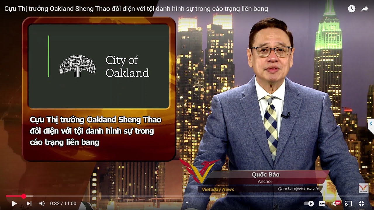 Cựu Thị trưởng Oakland Sheng Thao đối diện với tội danh hình sự trong ...