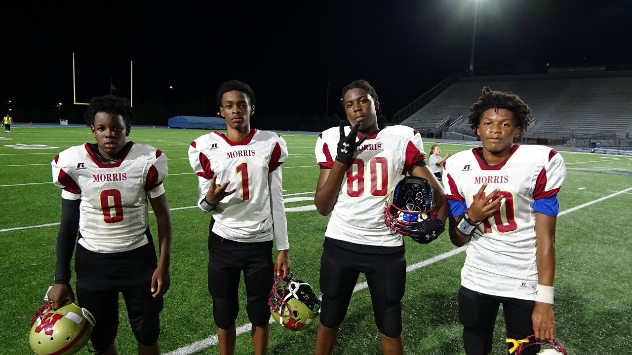 Chad Clay, Jarvis Banks, Jr lead Morris over Mountain Gap 34-0 - YouTube