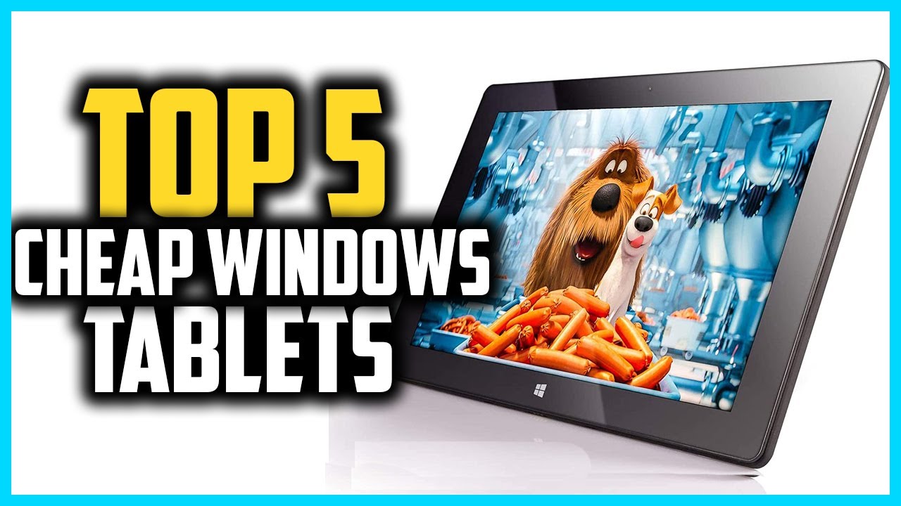 ️Best Cheap Windows Tablets in 2024 - YouTube