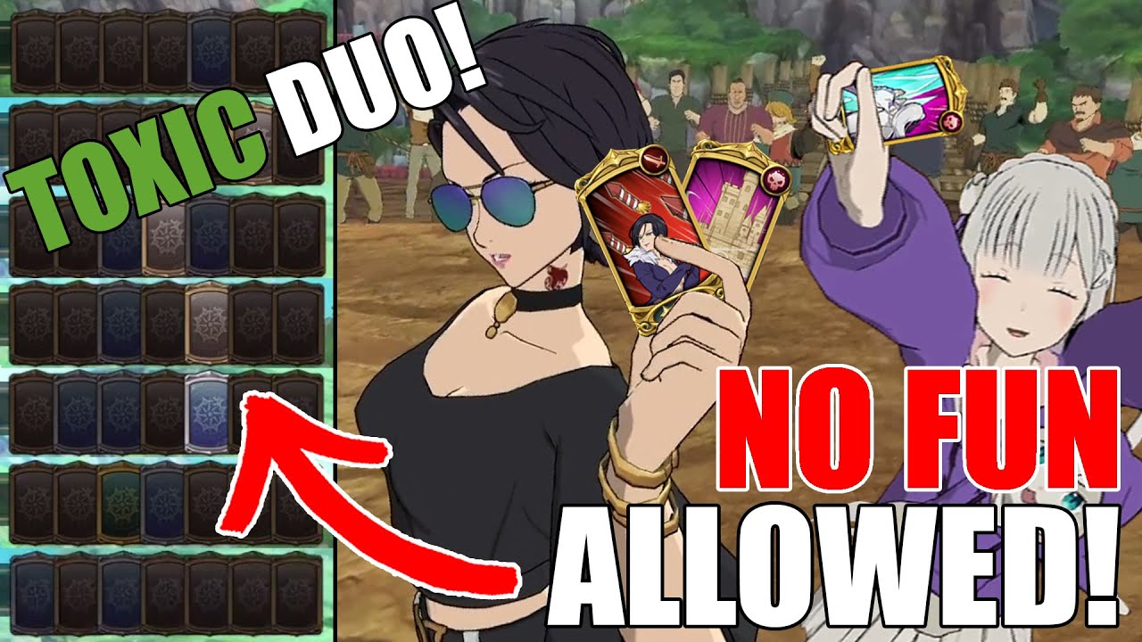 THE MOST TOXIC TEAM EVER! Summer Merlin and Emilia PvP Duo! | 7DS ...