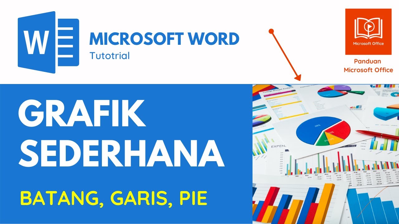 CARA MUDAH MEMBUAT GRAFIK DI MICROSOFT WORD - YouTube