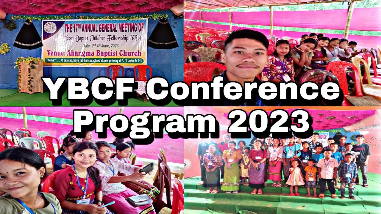 YBCF Program of YBA 2023 || Chrai Soba Thangmo Akangma B/C Wo ⛪ ...