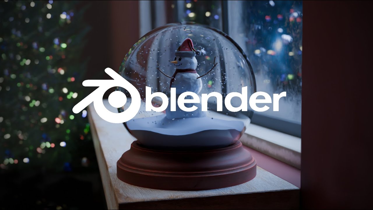 Christmas Scene rendered in Blender | BlenderStuffs - YouTube