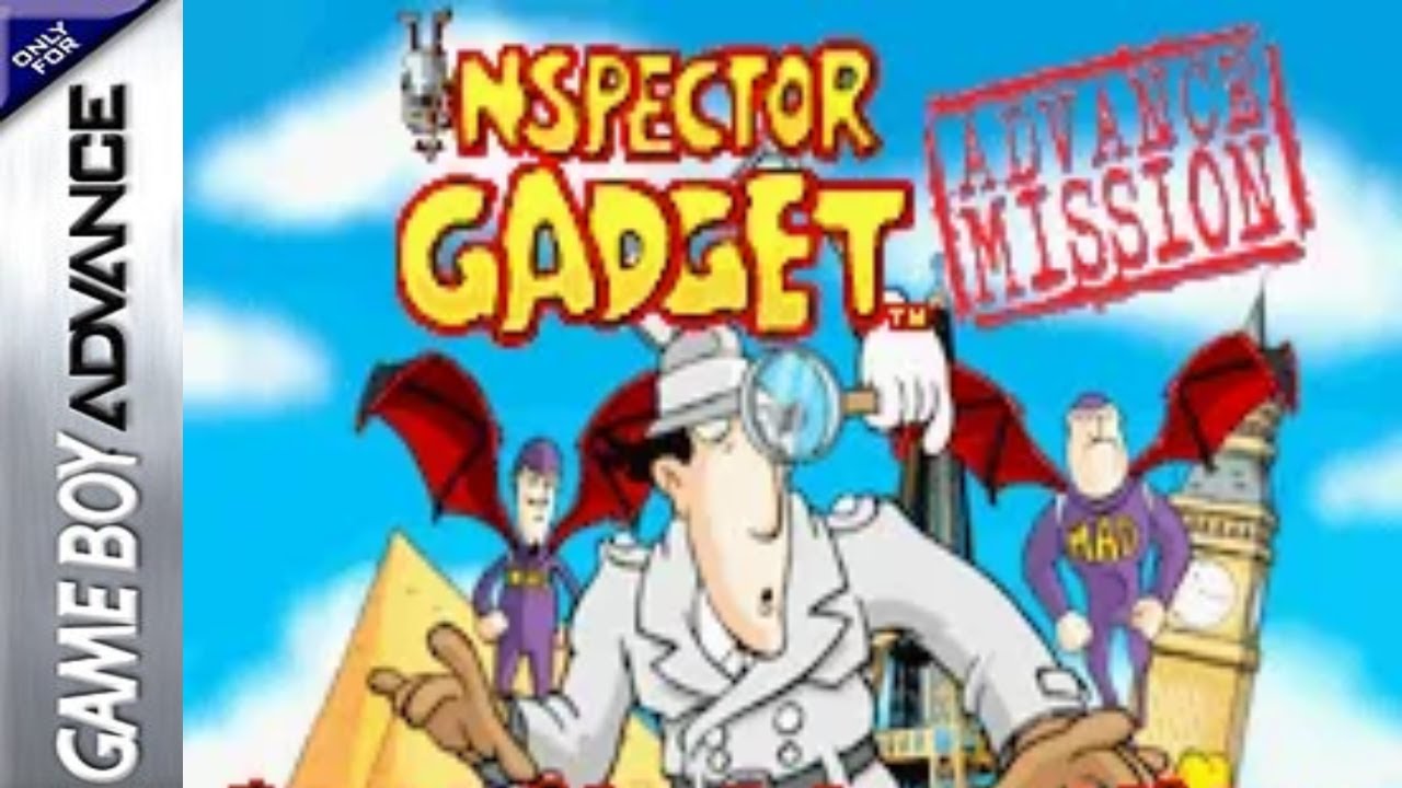 Full Playthrough 1459 | Game Boy Advance 120 | Inspector Gadget ...