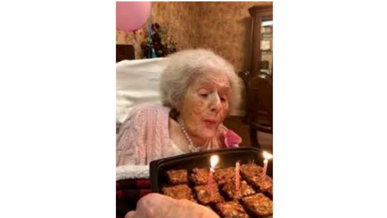 Happy 115th Birthday Hazel Plummer - YouTube