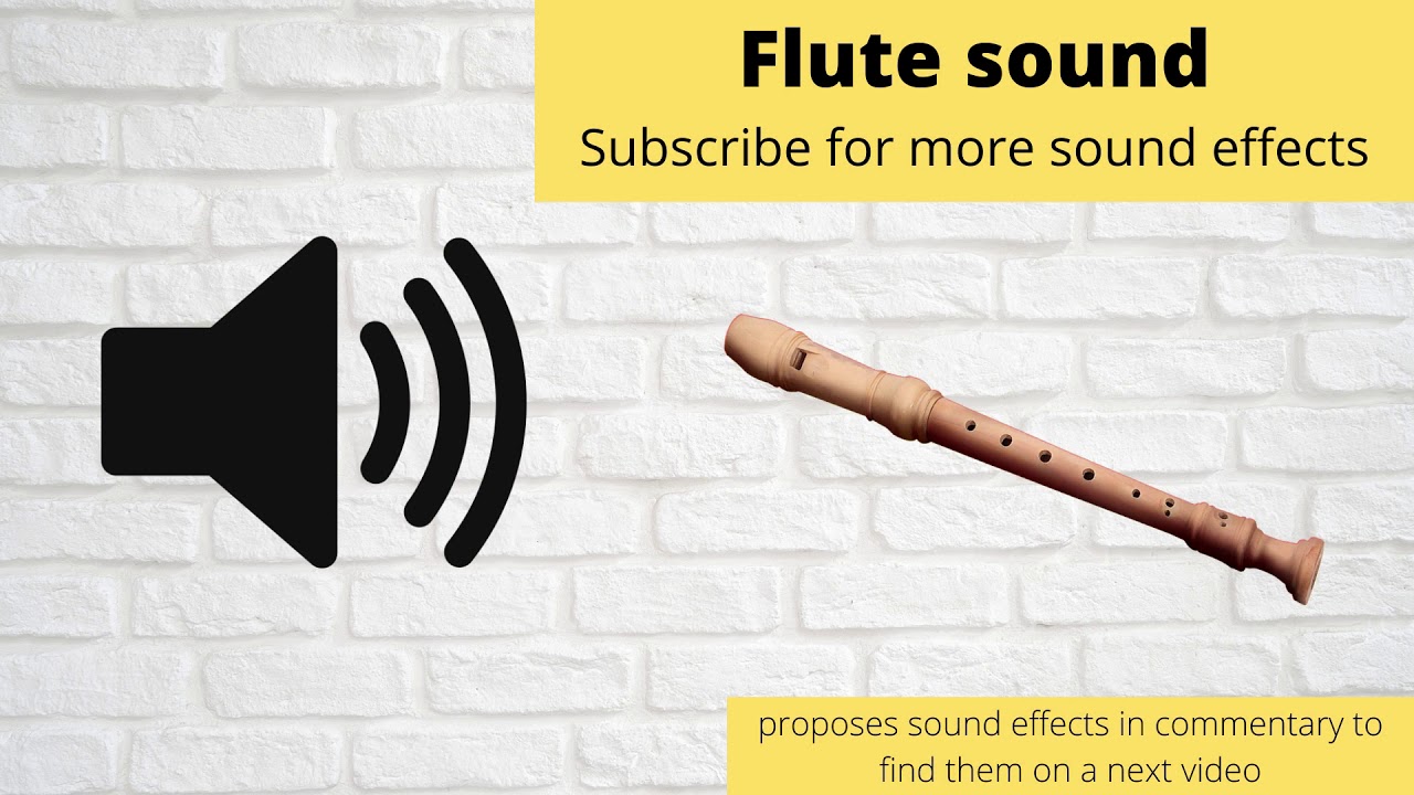 FREE Flute Sound Effect - YouTube