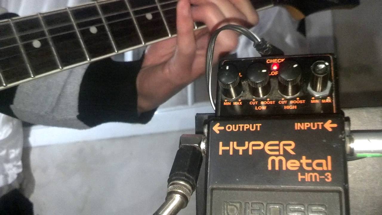 THE BEST REVIEW! BOSS HYPER METAL HM-3 , By Daniel Foli - YouTube