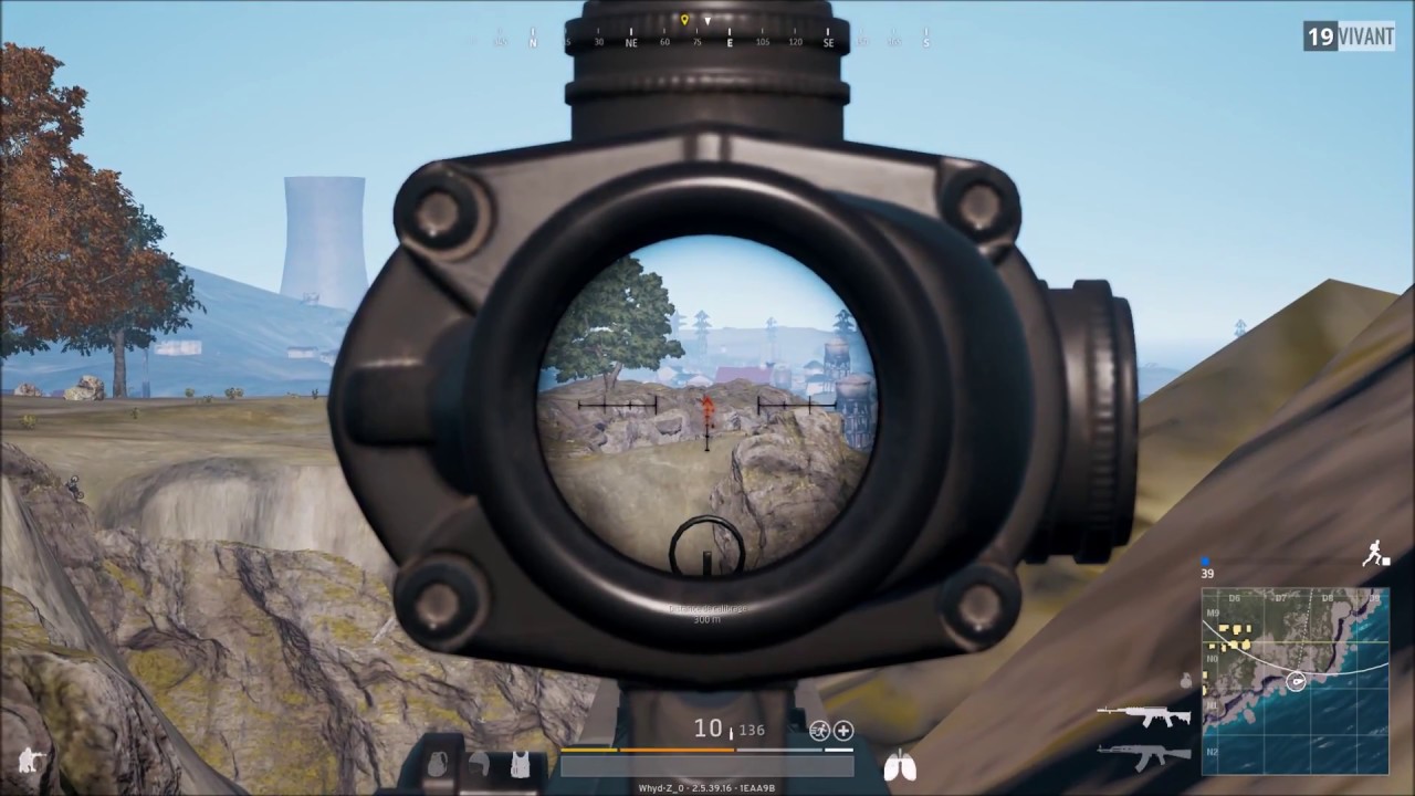 PUBG - Long Shot - SKS - ACOG - 523 m - YouTube