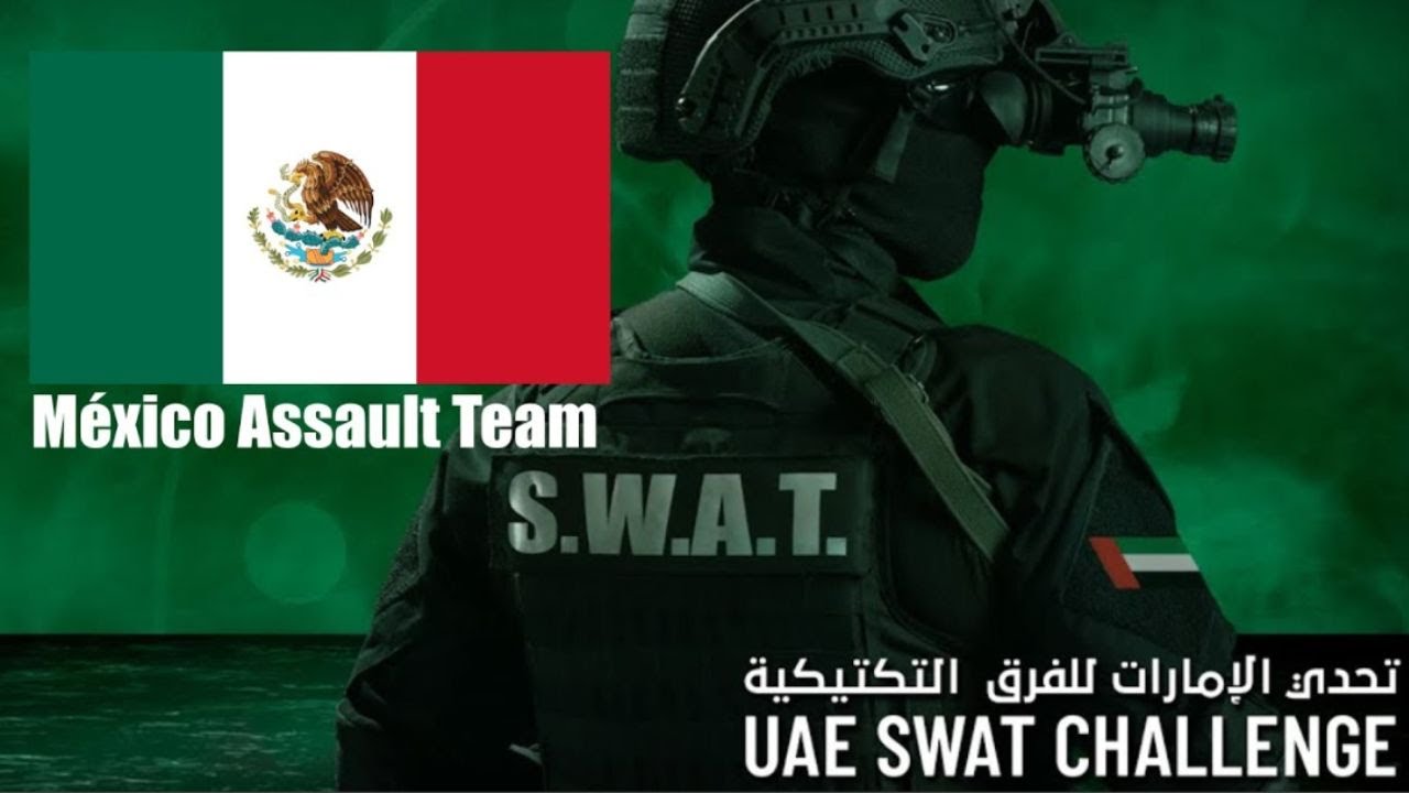Soldados mexicanos participan en el SWAT Challenge 2024 - YouTube