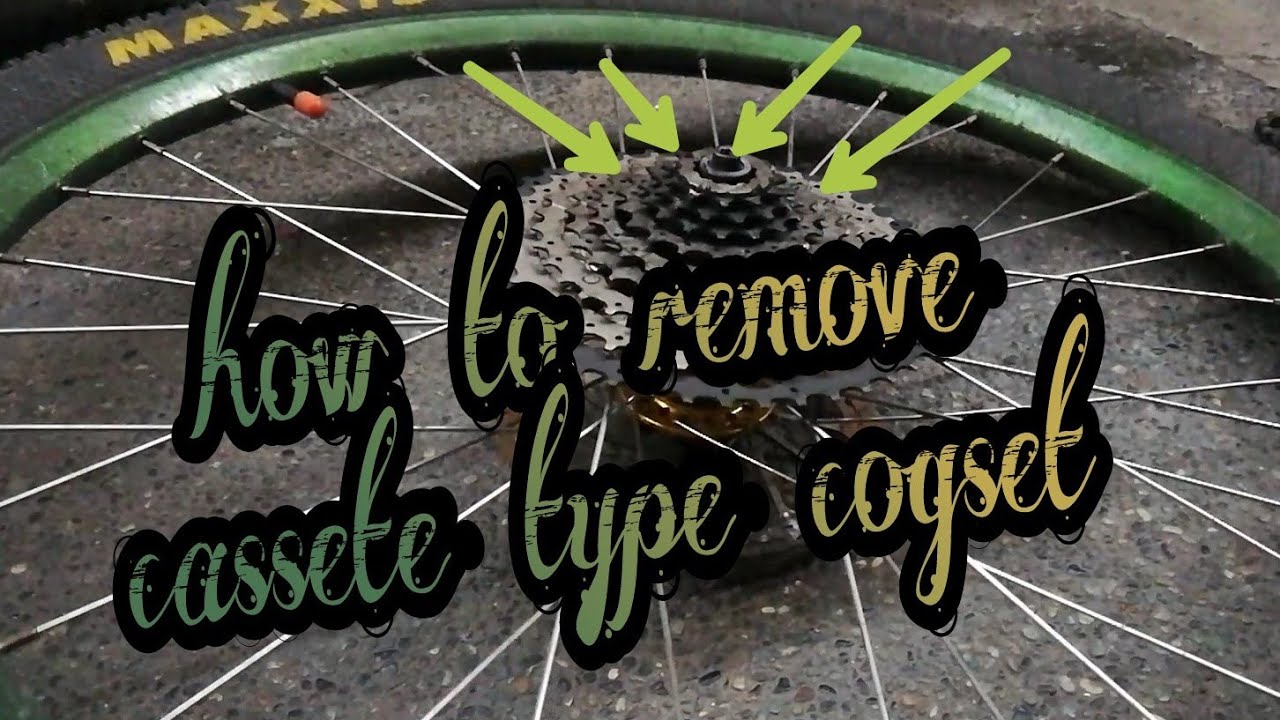 How To Remove Cassette Type Cogs / Sprocket Removal - YouTube
