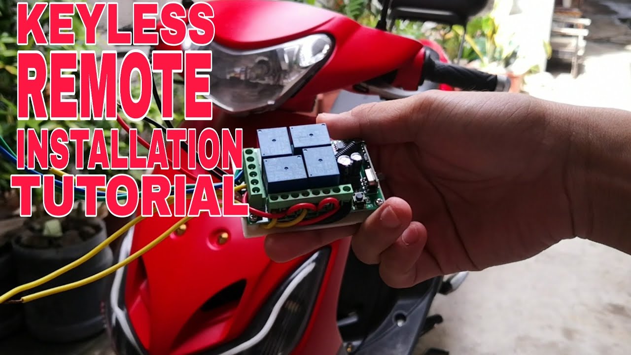 KEYLESS SWITCH | 4 CHANNEL RELAY MODULE | INSTALLATION TUTORIAL (YAMAHA ...