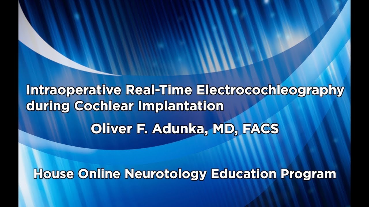 Online Neurotology Education (ONE) Grand Rounds Online Neurotology Education (ONE) Grand Rounds