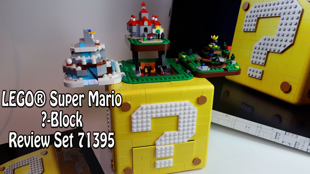Review LEGO ?-Block (Super Mario Set 71395) - Fragezeichenblock - YouTube