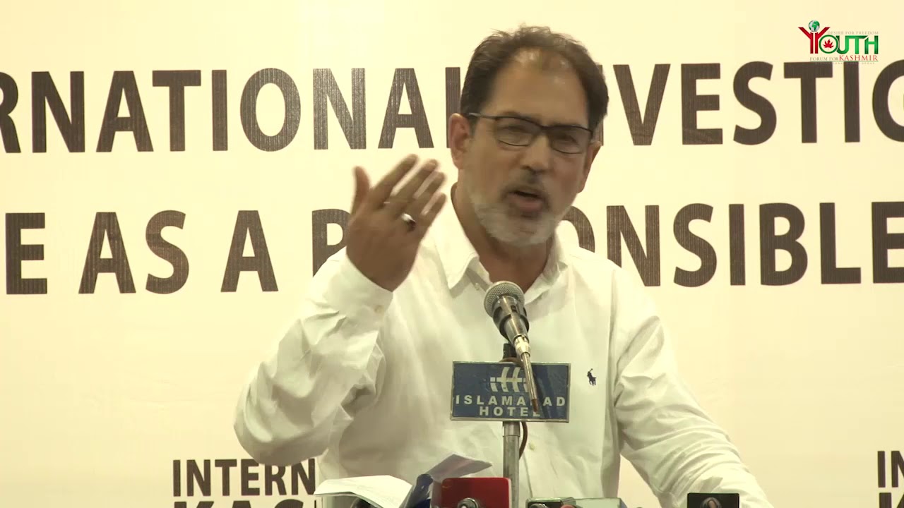 Altaf Hussain Wani on UN Kashmir Report 190718 - YouTube