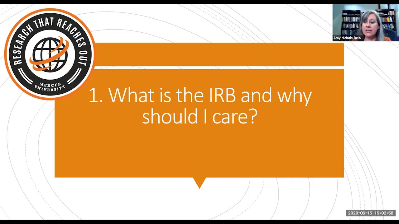 Demystifying the IRB Part 1: What is the IRB and Why Should I Care ...
