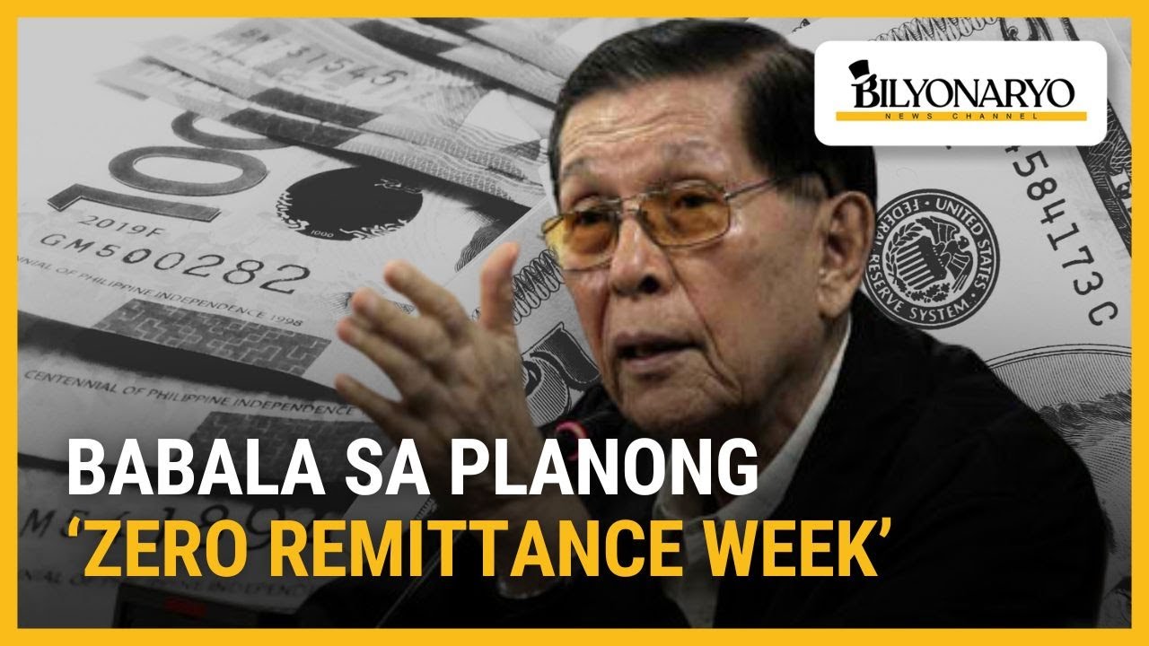 Ilang mambabatas nagbabala laban sa zero remittance | Agenda - YouTube