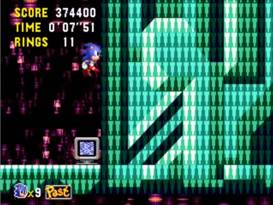 Sonic The Hedgehog CD HD Walkthrough: Quartz Quadrant (Good Future ...