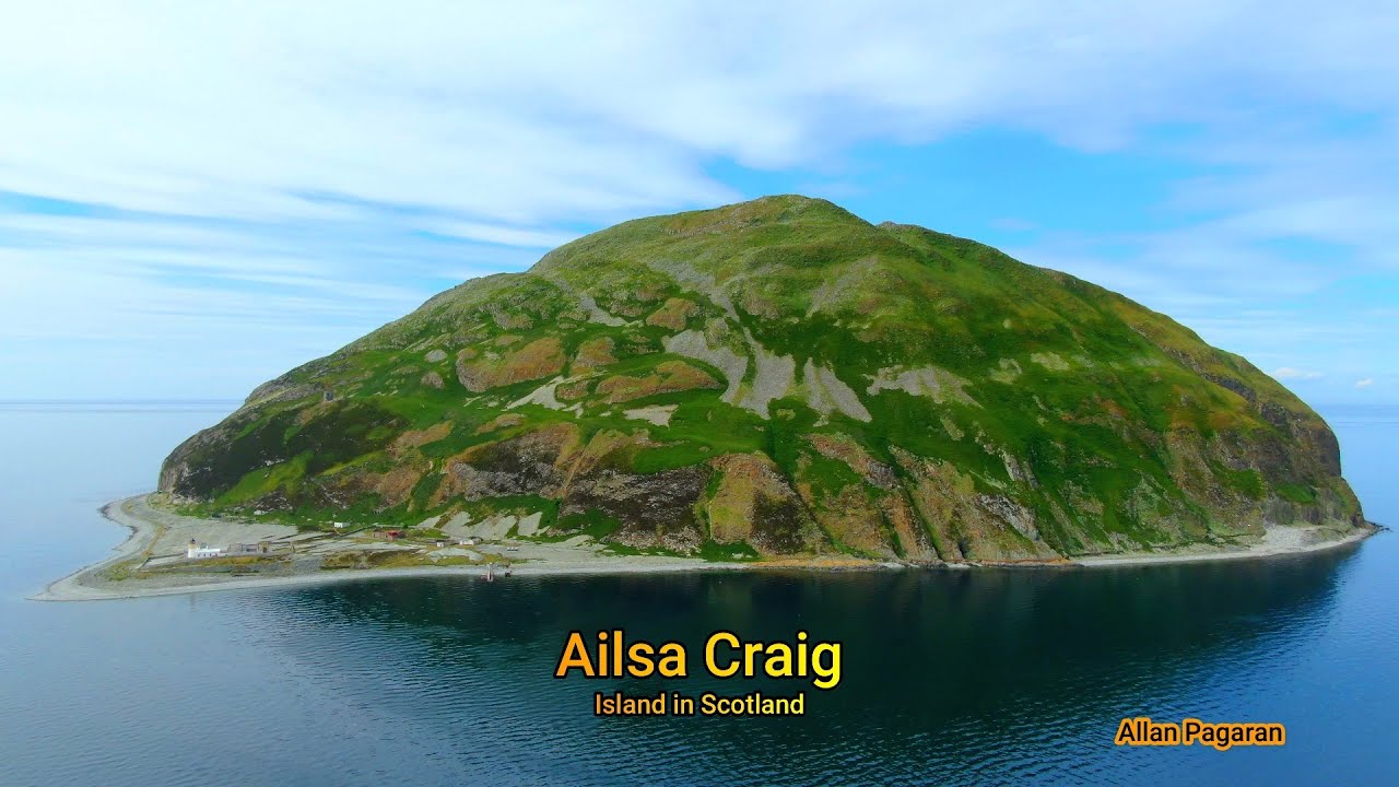 Ailsa Craig Island in Scotland - YouTube