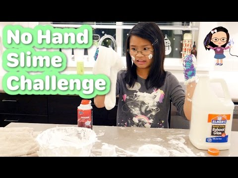 NO HAND SLIME MAKING CHALLENGE 🤣🤣🤣 | Giveaway Winners Announcement ...