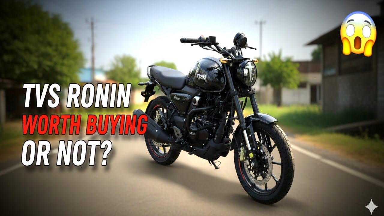 TVS RONIN 225 Detailed Review 😱 | Features, Price & Hunter 350 ...