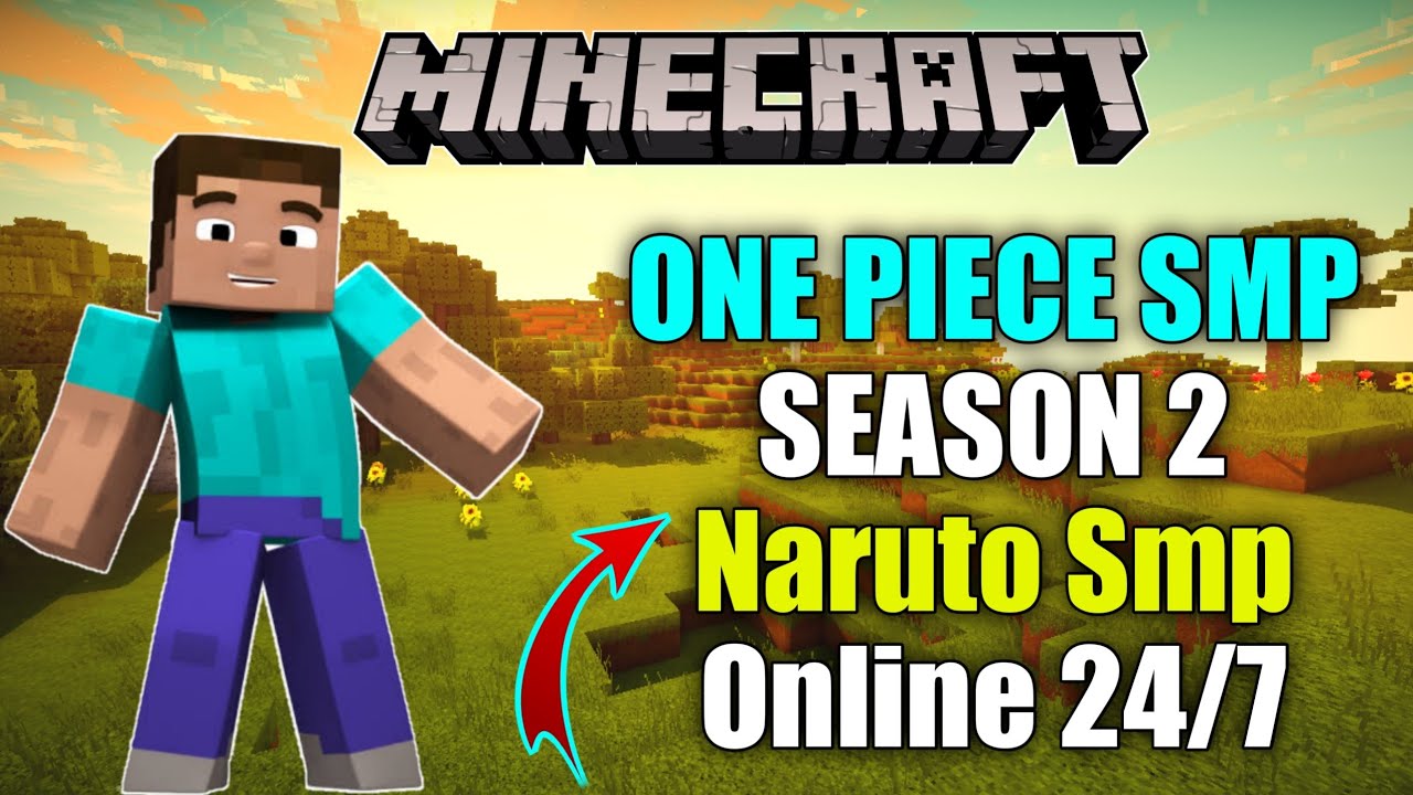 One Piece Smp Season 2 Is Here and Naruto smp Online 24/7 | Giving ...