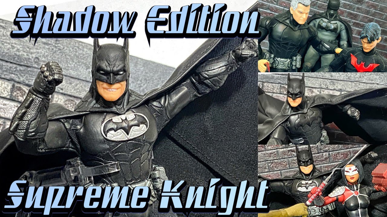 Adult Collectors MDX Supreme Knight Batman Shadow Edition Review Mezco ...