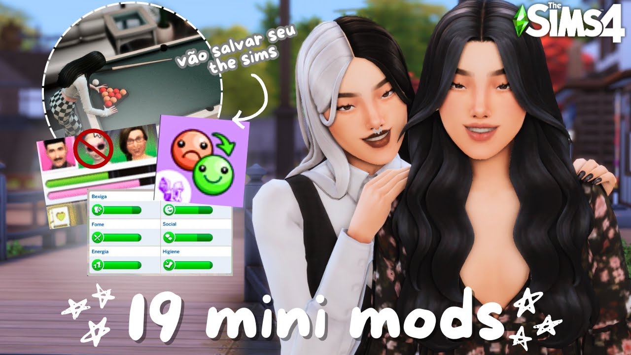 Lista dos 19 MELHORES MINI MODS pro The Sims 4 | Vão SALVAR seu jogo ...