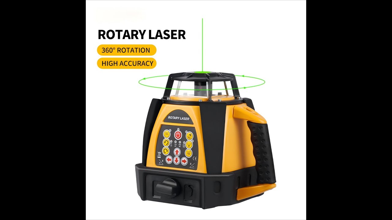 Rotary Laser Scanner HS-208R - YouTube