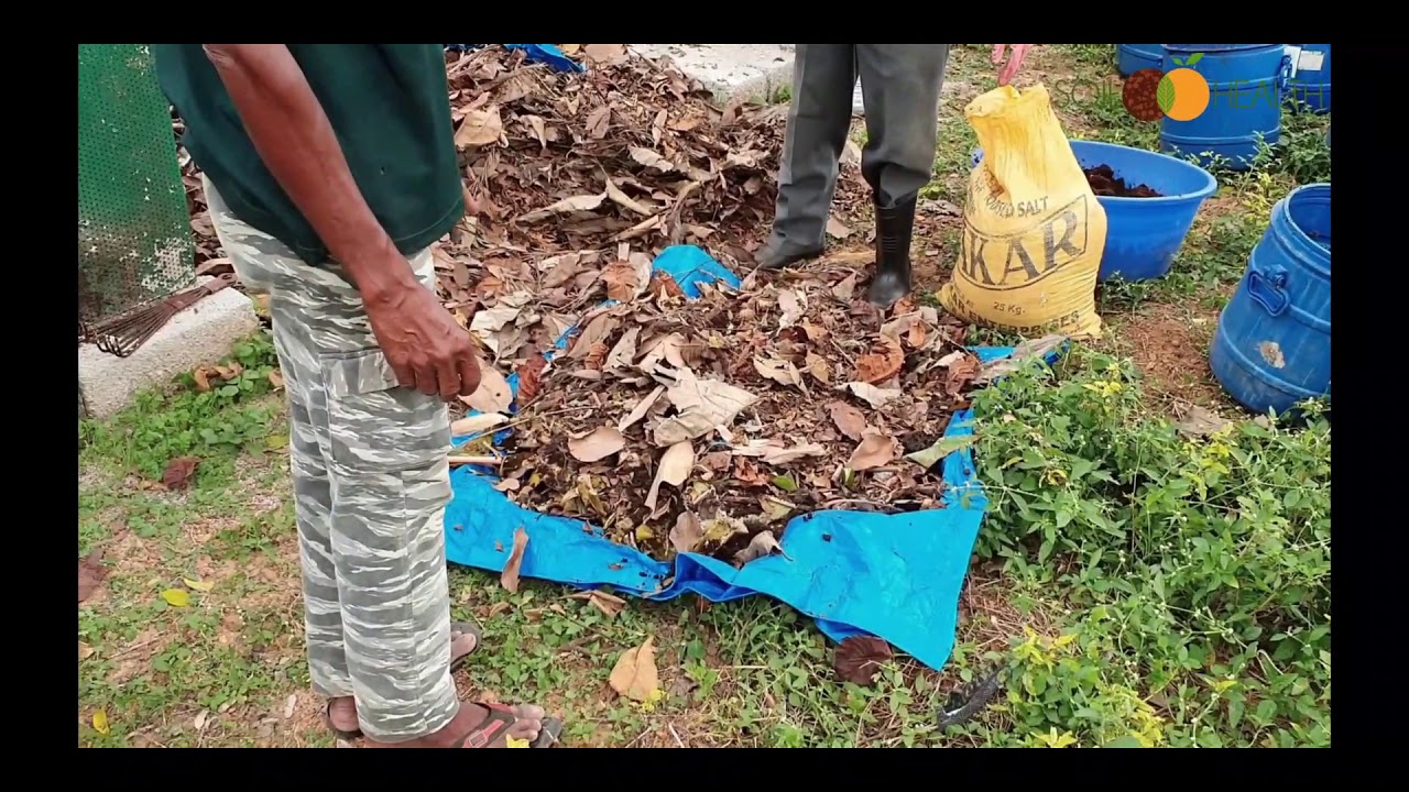 Composting Part 2 at Go Native and Discovery Village in English - YouTube