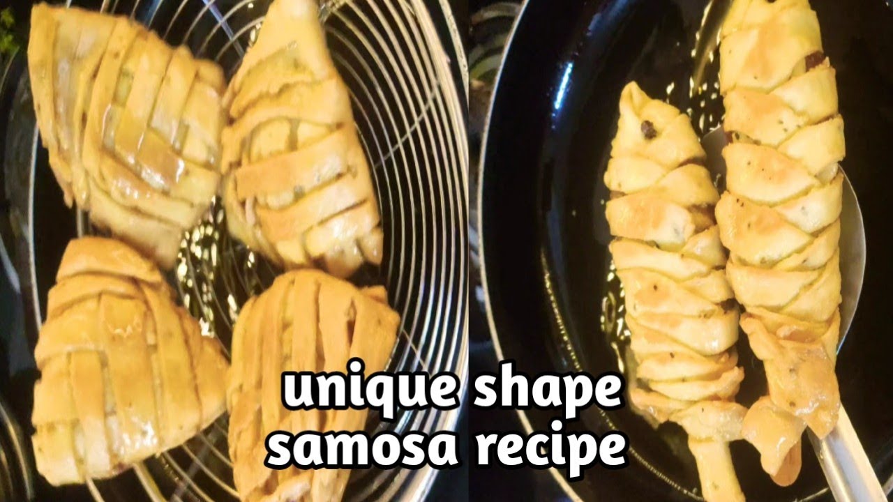 एक तरीके का समोसा खाकर बोरहो गए तो ऐसे बनाये अनोखे तरीके से खस्ता समोसा ...