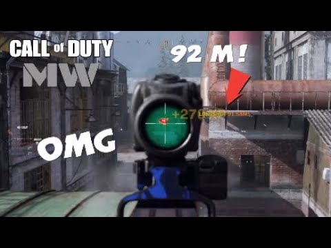 LONGEST LONGSHOT EVER IN MULTIPLAYER (92M)!!! (Call of Duty Modern ...