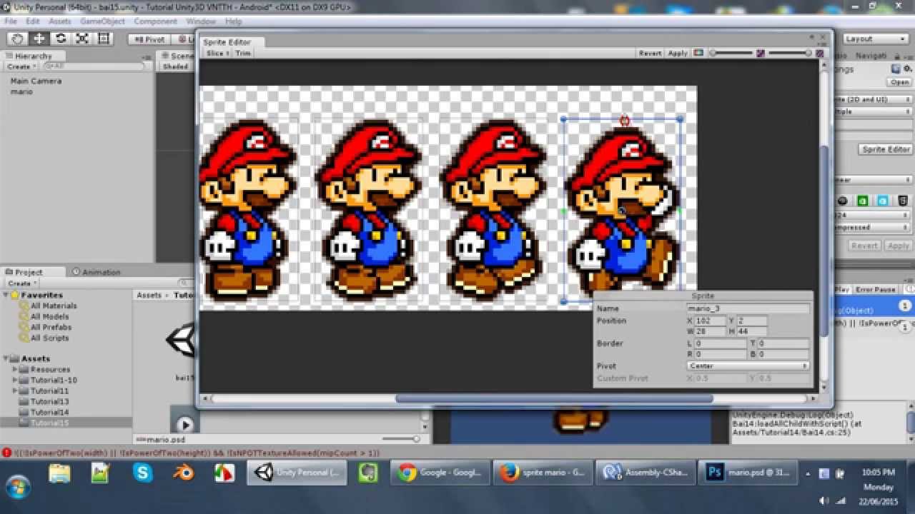 Tutorial 15: Unity3D Mobile VNTTH - Word with Animator and Animation ...