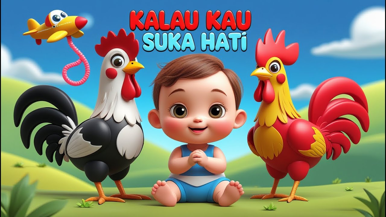 KALAU KAU SUKA HATI | CIT CIT CUIT | 5 BEBEK KECIL BERMAIN | SUARA ...