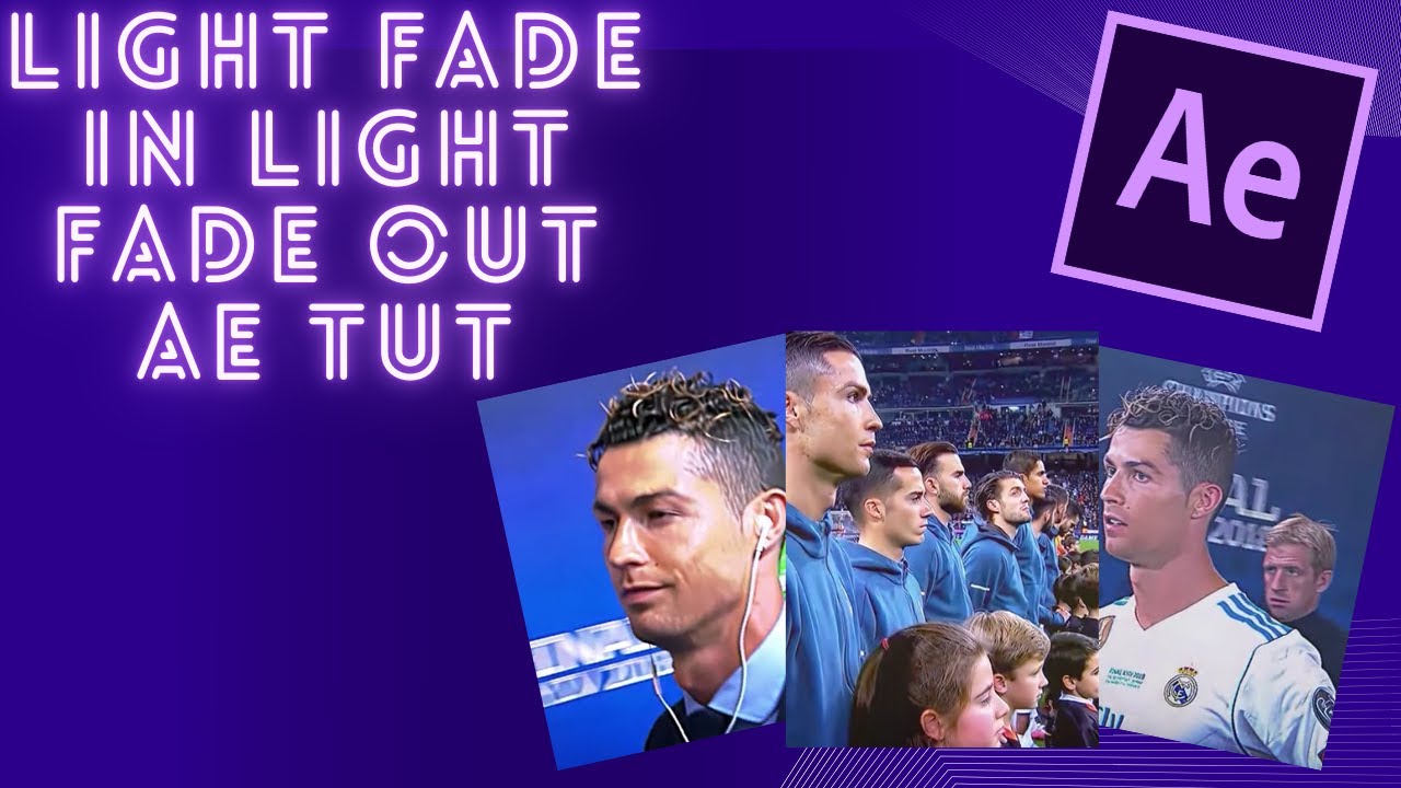 light fade in and light fade out AE tut - YouTube