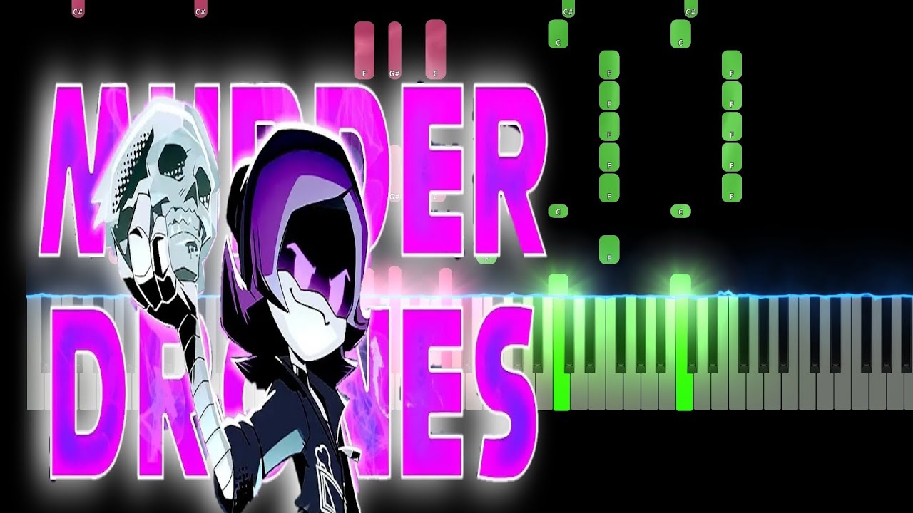 Murder Drones Episode 8 Finale Intro Song - Absolution (Piano Tutorial) - YouTube