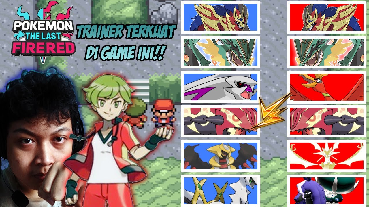 Battle Melawan Legendary Trainer Terkuat ! || Pokemon The Last Fire Red ...