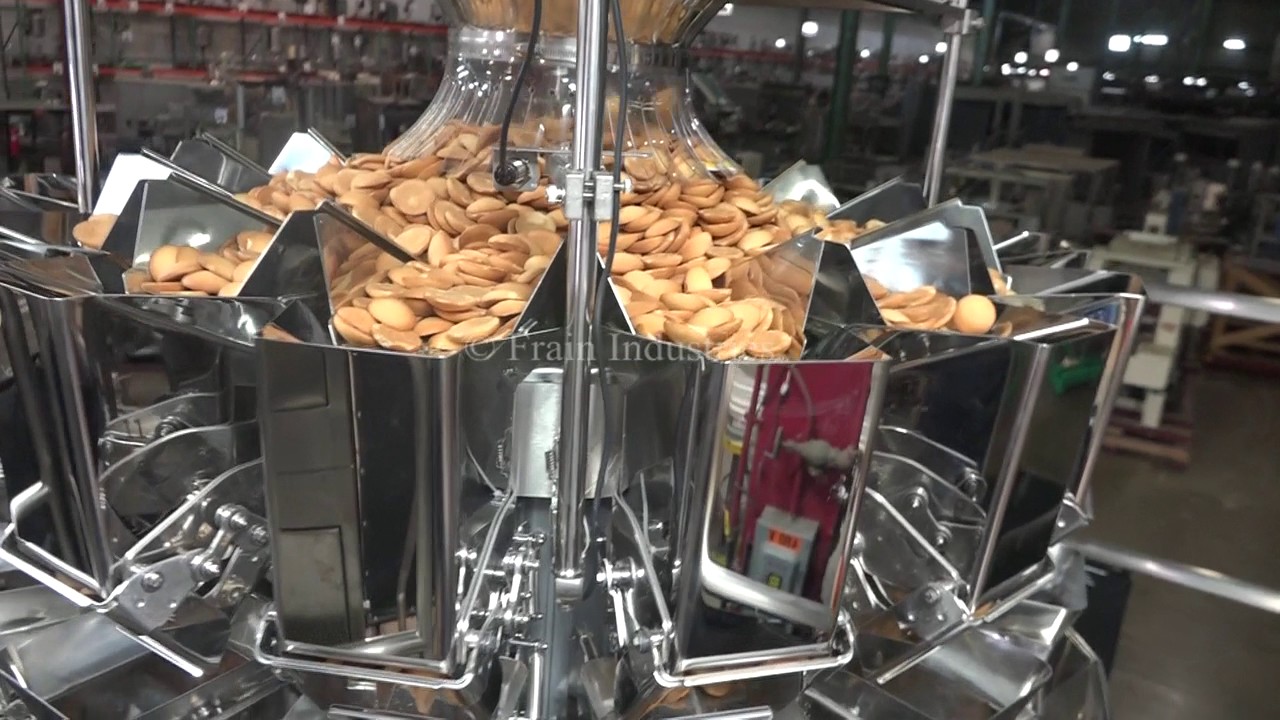 Ohlson Head Rotary Combination Weigh Scale Demonstration - YouTube