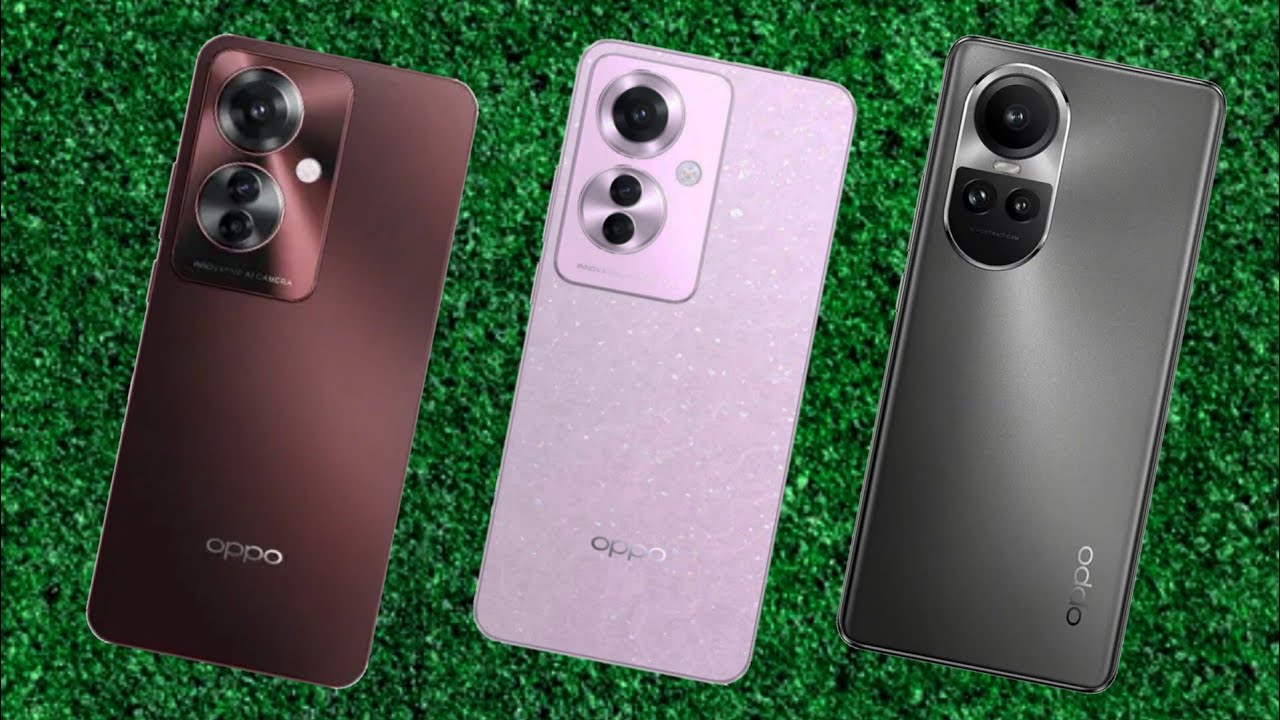 OPPO F25 Pro vs OPPO RENO 11F vs OPPO RENO 10 - YouTube