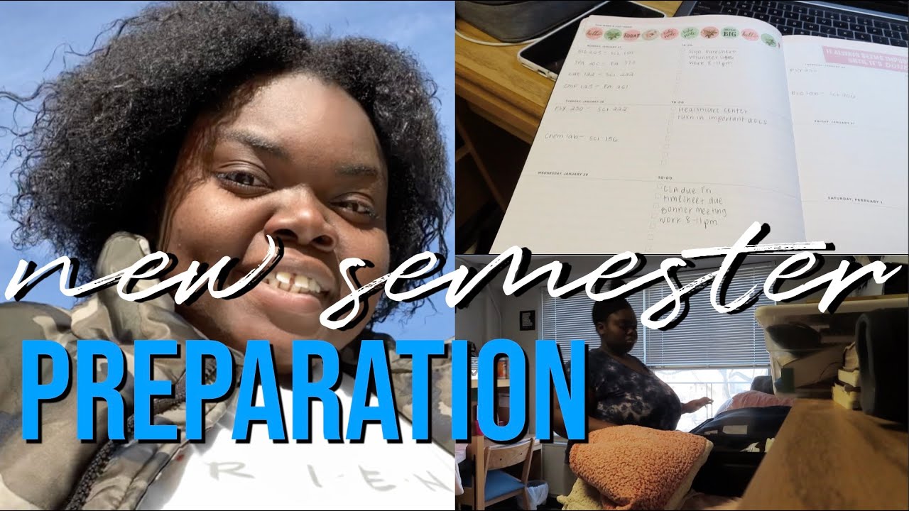 prepping for a new semester! // spring 2020 - YouTube