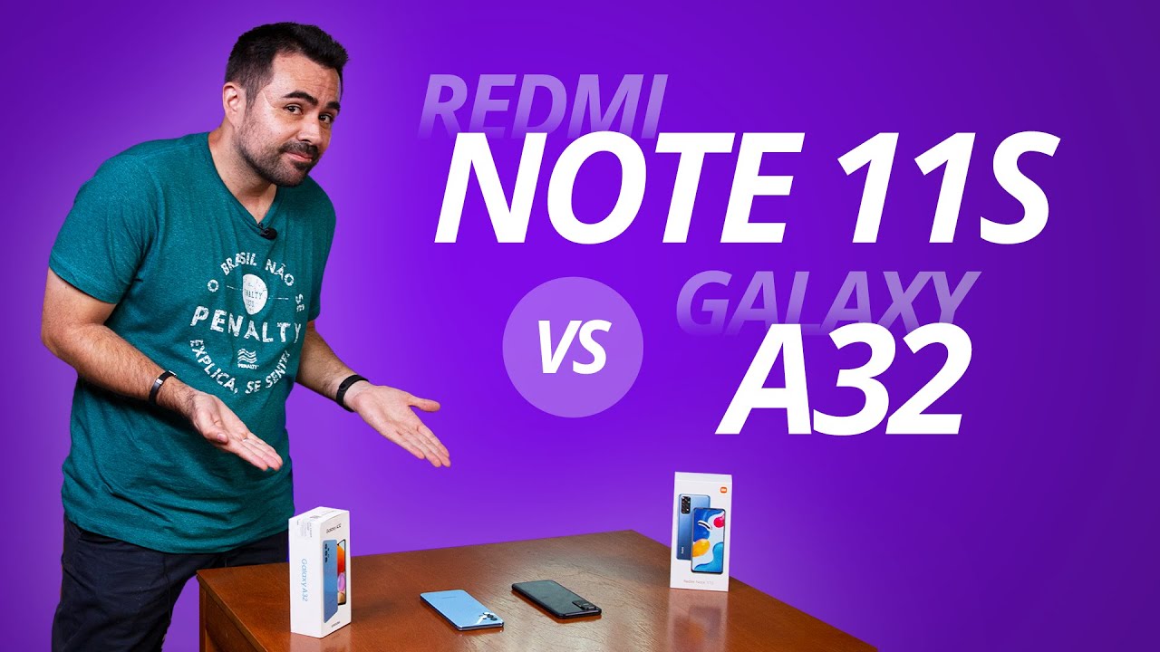 GALAXY A32 vs REDMI NOTE 11S - YouTube
